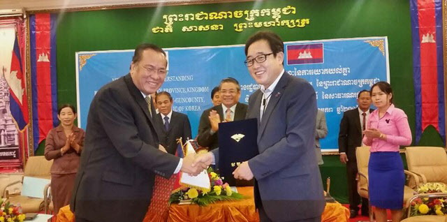 Yangpyeong Is Spreading Saemaeul Movement to Cambodia | W-Foundation